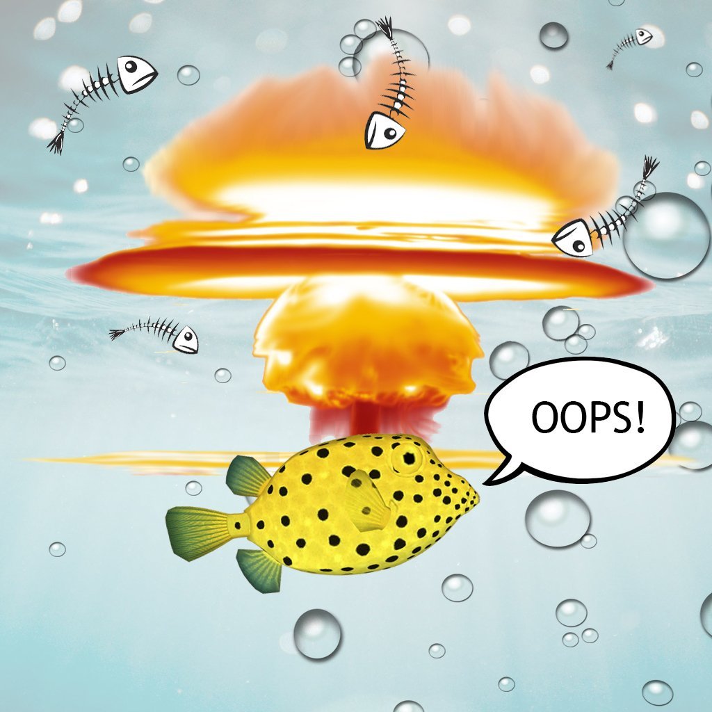 A Box Shaped Nuke - Can Boxfish wipe out an aquarium?