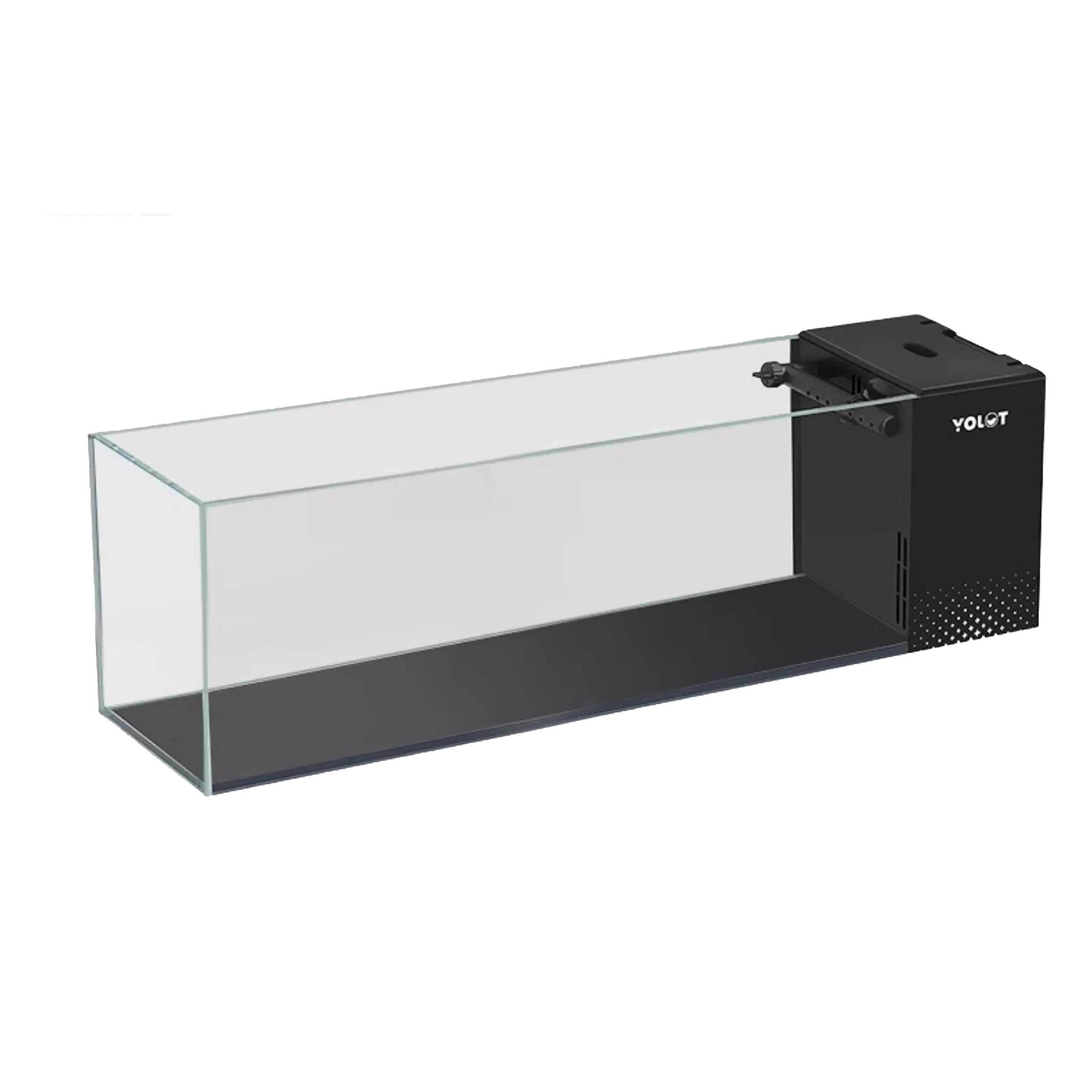 Home River Stream Desktop Nano Aquarium Tank with Filter + Light Kit