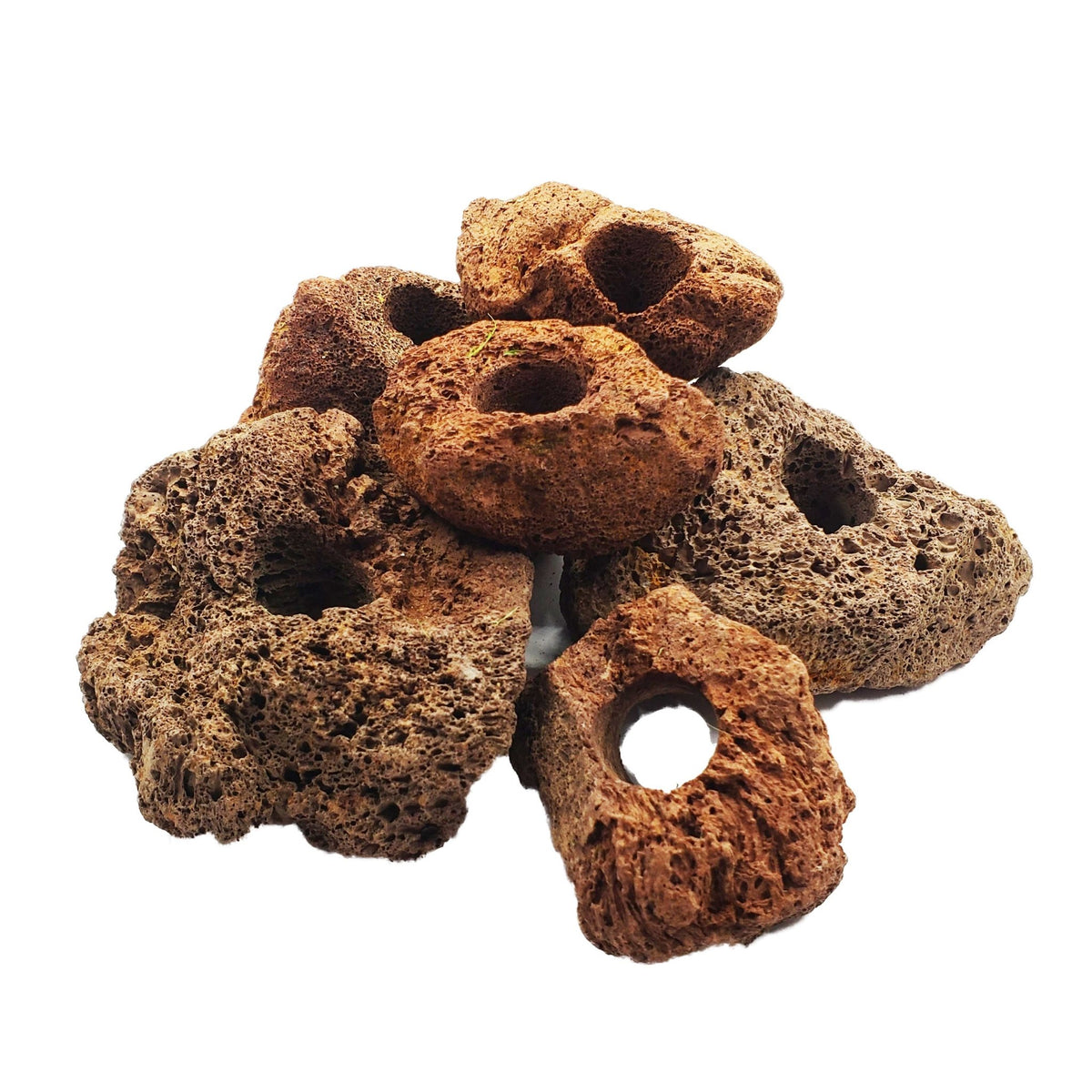 Aquarium Hardscape: Red Lava Rock Aquatic Plant aquascaping planters ...